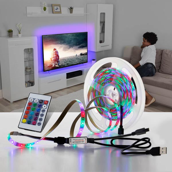USB Powered RGB LED Strip – USB Powered Gadgets